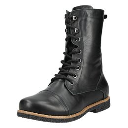 Andrea Conti Damen Schn&uuml;rstiefelette "Andrea Conti Stiefelette Leder", Gr. 38, schwarz, Leder, Schuhe