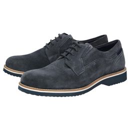 Sioux Herren Schn&uuml;rschuh "Dilip-716-H", Gr. 44, blau, Obermaterial: 100% Kalbsveloursleder CAVL. 100% Gummi rubber., Schuhe