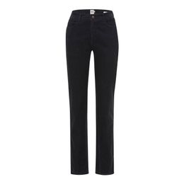 Brax Damen 5-Pocket-Hose "Style CAROLA", schwarz, Gr. 26, Web, 75% Baumwolle, 24% Lyocell, 1% Elasthan, Hosen