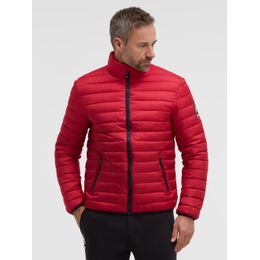 Gaastra Herren Steppjacke, rot, Gr. XL, unifarben, Steppware, Material Oberstoff: 100% Polyester, Futter Rumpf: 100% Polyamid, Futter &Auml;rmel: 100%
