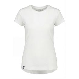 alife and kickin ALIFE & KICKIN Damen Rundhalsshirt, wei&szlig;, Gr. M, 95% Viskose, 5% Elasthan, Shirts, leichtes T-Shirt mit Rundhals aus weichem Materialmix