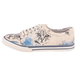 DOGO Damen Sneaker "Classic Schn&uuml;rsneaker Deepness Damen Sneaker", Gr. 39, bunt, Lederimitat, Schuhe, Handgefertigt