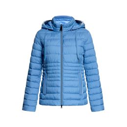 Betty Barclay Damen Steppjacke "Damen mit abnehmbarer Kapuze", blau, Gr. 40, Obermaterial: 100% Polyester. F&uuml;llung: 100% Polyester, Jacken
