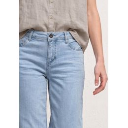 Street One Damen Regular-fit-Jeansultra bleached wash, Gr. 30, unifarben, Jeans, 77% Baumwolle, 20% Viskose, 3% Elasthan, Jeans, Middle Waist