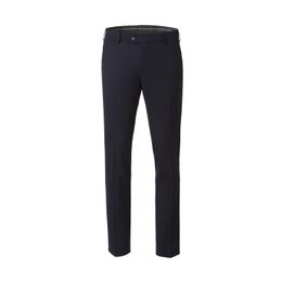 MEYER Herren Chinos "Roma 9-303"marine, Gr. 50, unifarben, 54% Polyester, 44% Wolle, 2% Elasthan, Hosen, aus Gabardine-Wolle