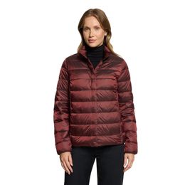 Betty Barclay Damen Steppjacke, rot, Gr. 46, unifarben, Web, Obermaterial: 100% Polyamid, Jacken, mit Stehkragen