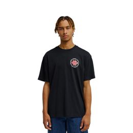 DC Shoes Herren T-Shirt "Work Circle", schwarz, Gr. XS, Obermaterial: 75% Baumwolle, 25% Baumwolle., Shirts