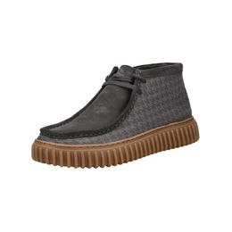 Clarks Herren Stiefelette "Clarks Stiefelette Textil", Gr. 46, grau, Textil, Schuhe