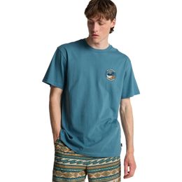 Billabong Herren T-Shirt "Rockies", blau, Gr. M, Obermaterial: 100% Baumwolle., Shirts