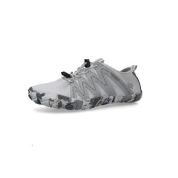 Damen Barfu&szlig;schuh, Dockers by Gerli, Gr. 39, wei&szlig;, Synthetik, Textil, Schuhe, Sneaker, Slipper, Freizeitschuh mit bequemen Vorfu&szlig;bereich