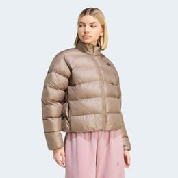 Damen Outdoorjacke "ESSENTIALS", beige, Gr. XXL, adidas Sportswear, Obermaterial: 100% Polyester, Jacken