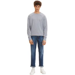 Tom Tailor Herren 5-Pocket-Jeans "MARVIN", blau, Gr. 34, Denim/Jeans, Obermaterial: 98% Baumwolle, 2% Elasthan, Jeans, mit kleinem Logo-Print