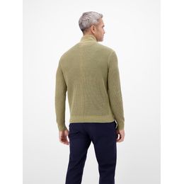 Lerros Herren Strickpullover "Herren Troyer in Strukturqualit&auml;t"aloe gr&uuml;n, Gr. XL, 100% Baumwolle, Pullover