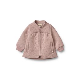 Wheat M&auml;dchen Allwetterjacke "Wheat Thermo Jacket Thilde", rosa, Gr. 74, unifarben, 100% Polyester, Jacken, reflektierend