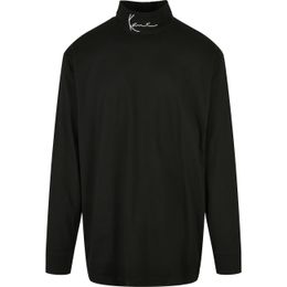 Karl Kani Herren Langarmshirt "Karl Kani Herren"schwarz, Gr. XS, unifarben, 100% Baumwolle, Shirts