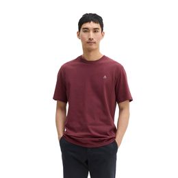 Marc O'Polo MARC O'POLO Herren T-Shirt "aus reiner Bio-Baumwolle", rot, Basic, Gr. XL, unifarben, Obermaterial: 100% Baumwolle, Shirts