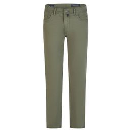 Pierre Cardin Herren Stoffhose "Laval", gr&uuml;n, Gr. 32, uni, Obermaterial: 98% Baumwolle CO. 2% Elasthan EL., Hosen, im Straight Fit