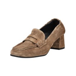 Paul Green Damen Pumps "Paul Green Pumps Veloursleder", Gr. 36, braun, Veloursleder, Schuhe