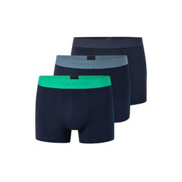 Schiesser Herren Boxershorts "Boxershort 3PACK Shorts 3er Pack", Gr. XL, bunt, Obermaterial: 95% Baumwolle CO. 5% Elasthan EL., Unterhosen