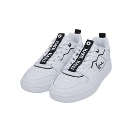 Karl Kani Damen Sneaker "Karl Kani Damen KKFWM000046 89 TT HYB", Gr. 39, schwarz-wei&szlig;, Leder, unifarben, Schuhe