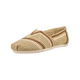 Toms Shoes TOMS Damen Slipper "TOMS Slipper Textil", Gr. 38, beige, Textil, Schuhe