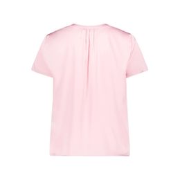 Betty Barclay Damen Satinbluse "Damen kurzarm", rosa, Gr. 44, Obermaterial: 97% Polyester, 3% Elasthan, Blusen