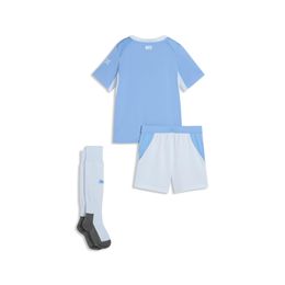 Puma M&auml;dchen Trainingsanzug "Manchester City 26/27 Heimtrikot Mini-Kit Kinder", blau, Gr. 116, Obermaterial: 100% Polyester. Kragen: 100% Polyester.