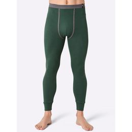 w&auml;schepur W&Auml;SCHEPUR Herren Lange Unterhose, Gr. 9, gr&uuml;n, 100% Baumwolle, Unterhosen