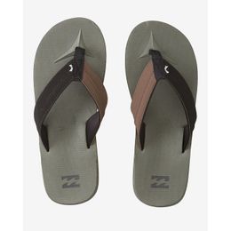 Billabong Herren Sandale "All Day Impact", Gr. 7, gr&uuml;n, Obermaterial:55% EVA 20% PU 20% TPR 5% TEX., Schuhe