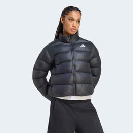 Damen Outdoorjacke "W ESS SD PUF J", schwarz, Gr. S, adidas Sportswear, Obermaterial: 100% Polyester, Jacken