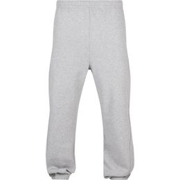 Urban Classics Herren Sweathose "Urban Classics Sweatpants", grau, Gr. XL, unifarben, 65% Baumwolle, 35% Polyester, Hosen
