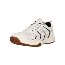 Endurance Damen Indoorschuh "Donovan", Gr. 40, wei&szlig;, Lederimitat, Schuhe, mit atmungsaktiver Funktion