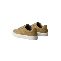 Calvin Klein Herren Sneaker "CLASSIC CUPS LACEUP TAPE SU", Gr. 42, beige, Veloursleder, aufgeraut, unifarben, Basic, Schuhe, Freizeitschuh,