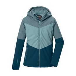 Killtec M&auml;dchen Funktionsjacke "KOW 156 GRLS JCKT", blau, Gr. 128, Obermaterial: 100% Polyester.Futter: 100% Polyester.Futter 2:.F&uuml;llung: 100%