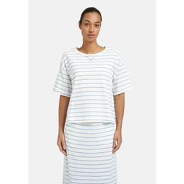 Smith & Soul SMITH & SOUL Damen Rundhalsshirttrue blau, Gr. XS, gestreift, Single Jersey, Material: 100% Baumwolle, Shirts, aus Baumwolle