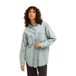 Billabong Damen Langarmshirt "Down The Coast", blau, Gr. XS, Obermaterial: 100% Baumwolle., Shirts