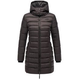 Marikoo Damen Steppmantel "Abendsternchen", braun, Gr. XXL, Obermaterial: 100% Nylon. Innenfutter: 100% Polyester. &Auml;rmelfutter: 100% Polyester.