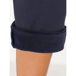 Classic Basics Damen Leggings, blau, Gr. 42, unifarben, 95% Polyester, 5% Elasthan, Hosen
