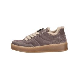 Gabor Damen Sneaker "Gabor Sneaker Veloursleder", Gr. 37, braun, Veloursleder, Schuhe