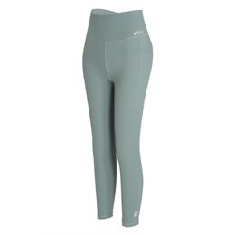 YEAZ Damen Leggings "Leggings OBSESSED", gr&uuml;n, Gr. XL, Obermaterial: 87% Nylon NY. 13% Elasthan EL., Hosen