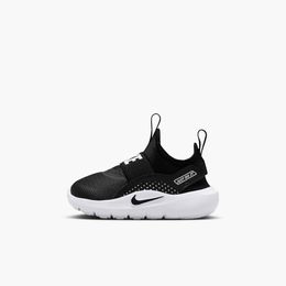 Nike Kinder Laufschuh "Flex Runner 4 (TD)", Gr. 22, schwarz-wei&szlig;, Textil, Schuhe, mit praktischem Schlupfeinstieg