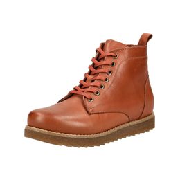 Andrea Conti Damen Schn&uuml;rstiefelette "Andrea Conti Stiefelette Leder", Gr. 36, braun, Leder, Schuhe