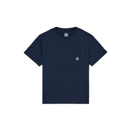 Element Kinder T-Shirt "Icon Labelcket", blau, Gr. 14, Obermaterial: 100% Baumwolle., Shirts
