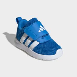 Kinder Sneaker "VL MOVE KIDS", adidas Sportswear, Gr. 24, blau, Synthetik, Textil, Schuhe, f&uuml;r Kinder