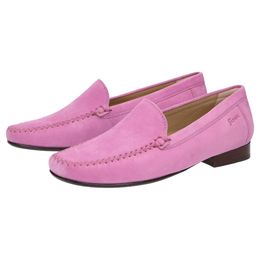 Sioux Damen Slipper "Campina", Gr. 41,5, rosa, Obermaterial: 100% Ziegenveloursleder GOVL. 100% Gummi rubber., Schuhe