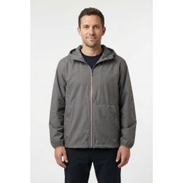 CMP Herren Regenjacke, grau, Gr. L, Obermaterial: 100% Polyamid, Jacken, mit reflektierendem Gewebe, aus Polyamid