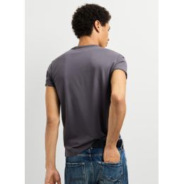 Pepe Jeans Herren T-Shirt "ORIGINAL BASIC 3N"thunder grau, Gr. L, unifarben, Jersey, Obermaterial: 95% Baumwolle, 5% Elasthan, Shirts, Rundhals mit