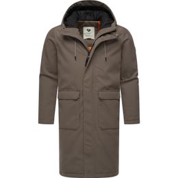 Ragwear Herren Wintermantel "Mr Them Long", braun, Gr. XXL, Obermaterial: 100% Polyester. Innenfutter: 100% Polyester. Wattierung: 100% Polyester,