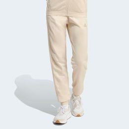 Damen Sporthose "DAYREADY", beige, Gr. XL, adidas Sportswear, Obermaterial: 100% Polyester, Hosen