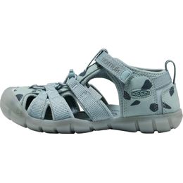 Keen Jungen Sandale "SEACAMP II CNX", Gr. 38ice blau, Synthetik, Schuhe